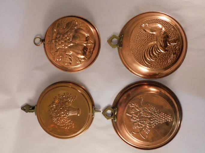 Rosenthal Netter Copper Moulds Key Holder Antique