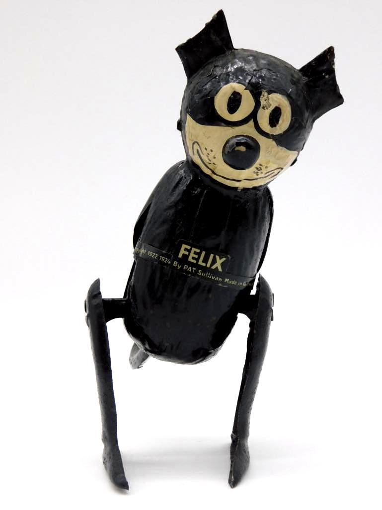 1920s Felix The Cat Toy Tin Litho Windup Vintage