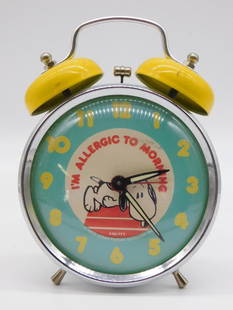 Peanuts Clock