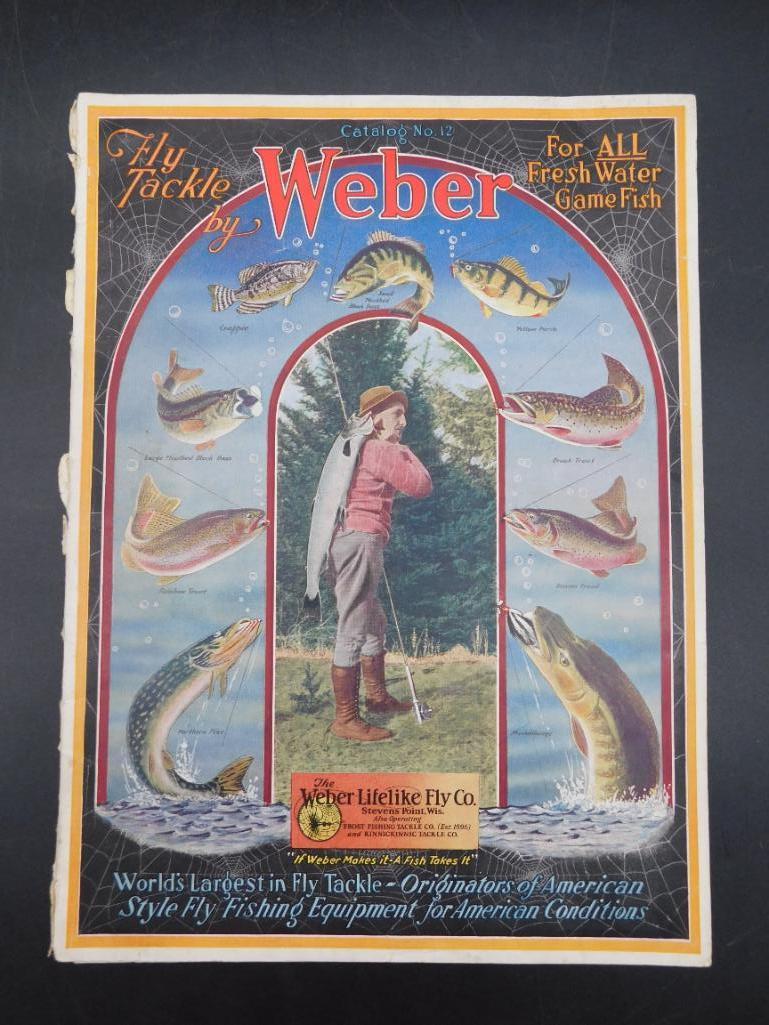 1931 Weber Fly Fishing Catalog No 12 Very Rare Magazine