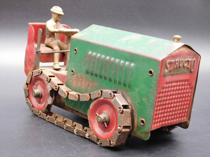 STRUCTO TRACTOR WITH DRIVER METAL TIN TOY - Sep 27, 2021 | Col ...