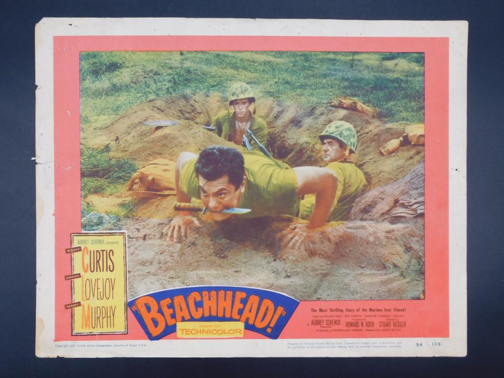 1954 BEACHHEAD LOBBY CARD MOVIE POSTER - Sep 28, 2021 | Col. Christie Hatman Auctioneers in MO