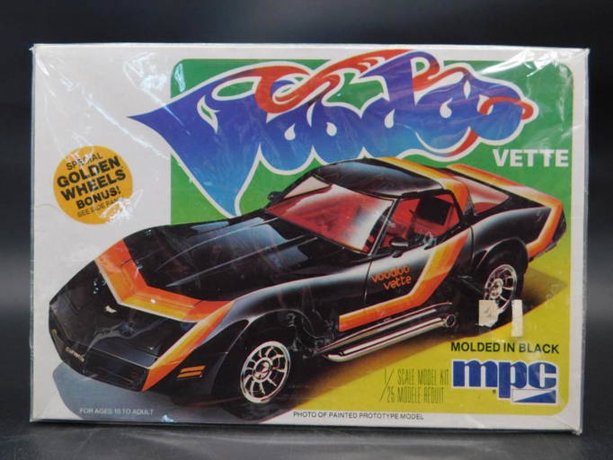 Mpc Voodoo Vette Model Kit Vintage Antique