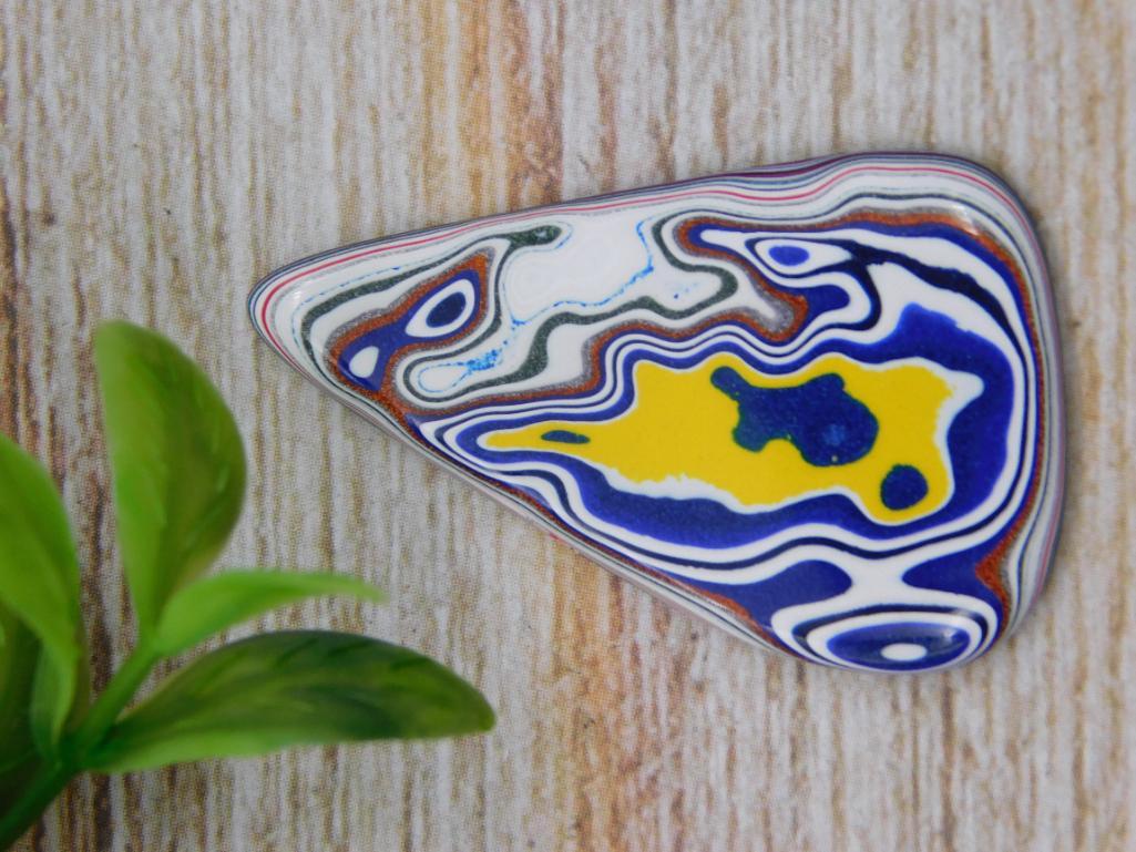 Fordite Motor City Agate Rock Stone Lapidary Specimen