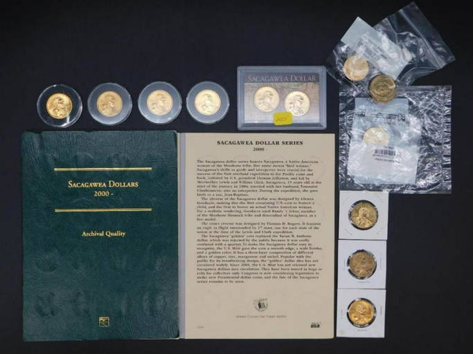 Sacagawea Dollars Numismatic Collectible