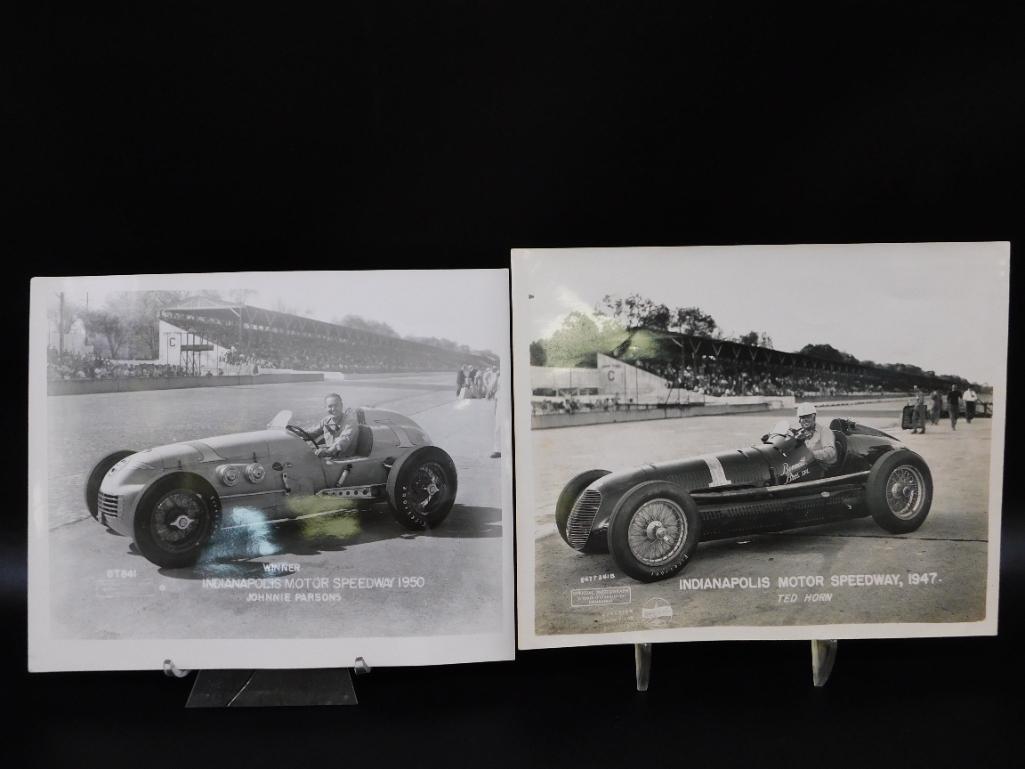 1947 1950 Ted Horn, Johnnie Parsons Early Nascar Car Racing 8x10 ...