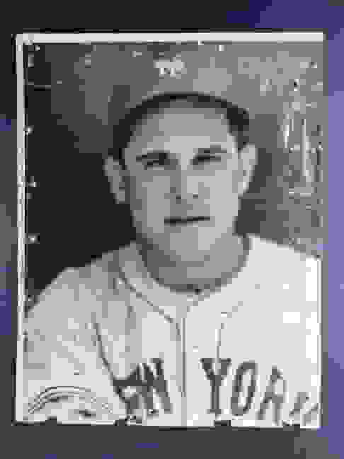 William Terry Baseball Photograph Vintage Antique Auction