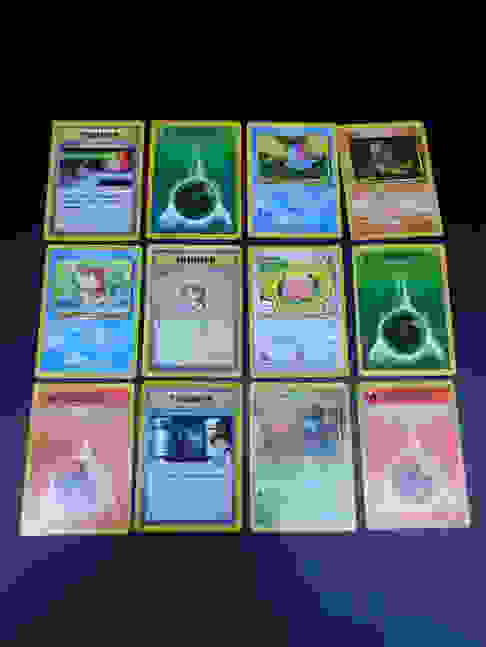 Retro Pokemon Cards Set Of 12 Vintage Antique Auction