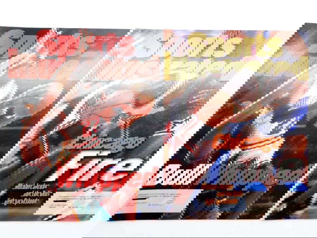 1996 Sports Illustrated Michael Jordan Covers Magazine Auction