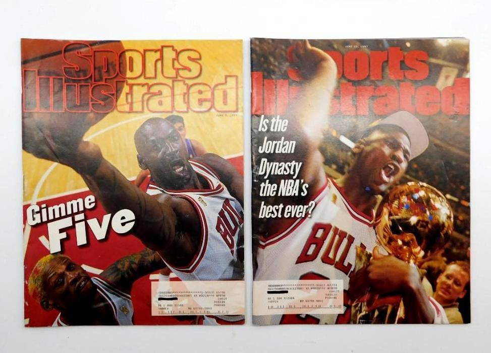 1997 Sports Illustrated Michael Jordan Covers Magazine Auction