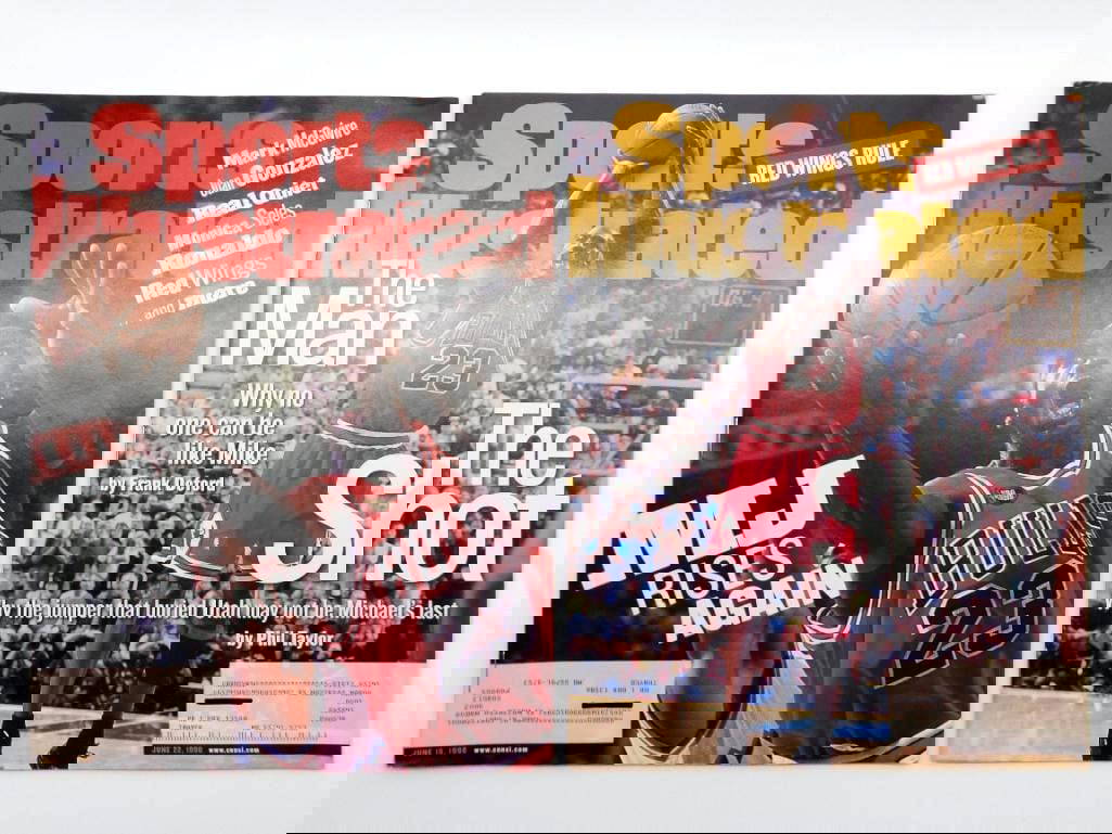 1998 Sports Illustrated Michael Jordan Covers Magazine Auction