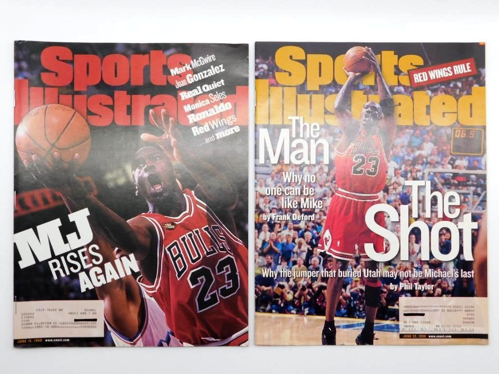 1998 Sports Illustrated Michael Jordan Covers Magazine Auction