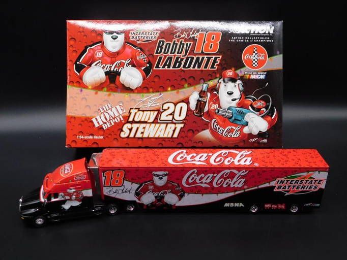 Coca Cola Bobby Labonte Race Car Hauler