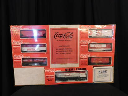 Coca-cola Ho Train Set Auction