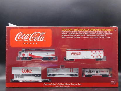 Coca-cola Ho Train Set Auction