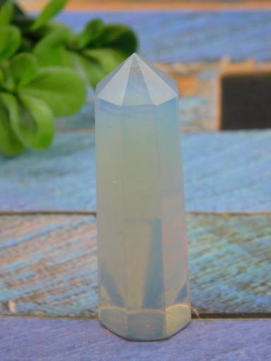 Opalite Obelisk Rock Stone Lapidary Specimen