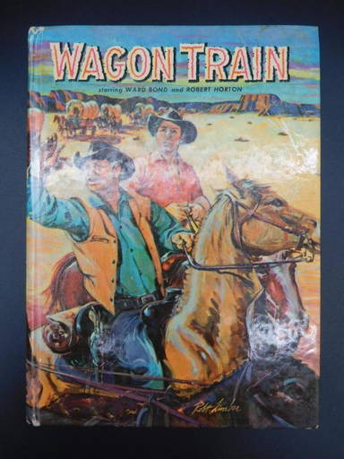 1959 Wagon Train Book Vintage Antique