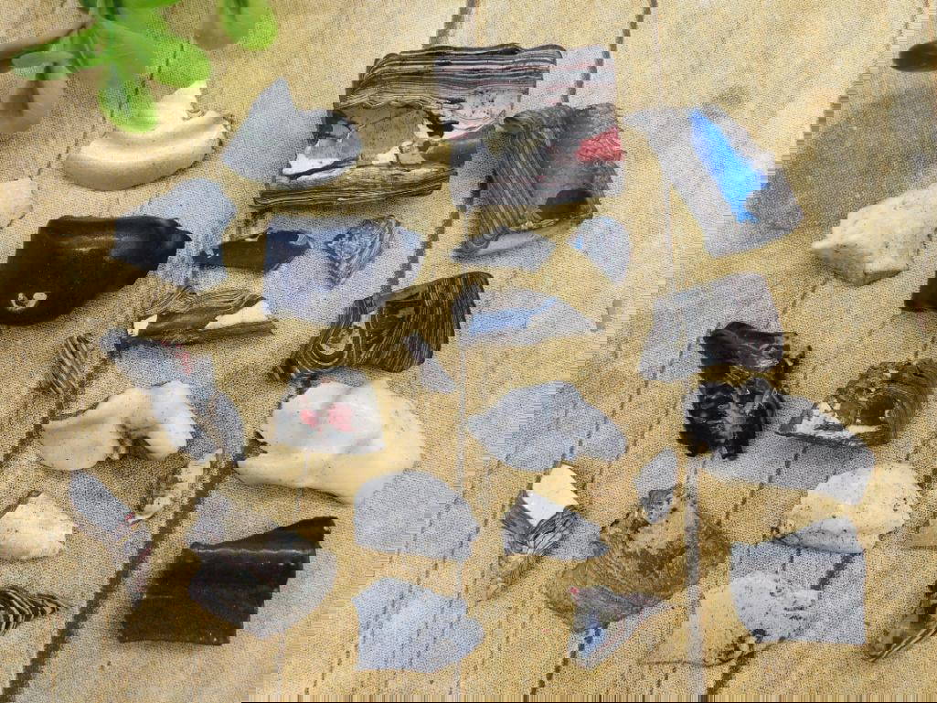 Fordite Motor City Agate Rock Stone Lapidary Specimen Auction