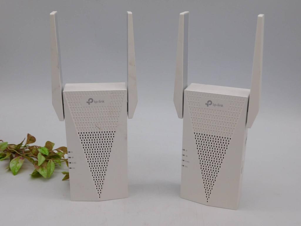 Tp-link Re615x Ax1800 Wifi 6 Range Extenders (set Of 2) Auction