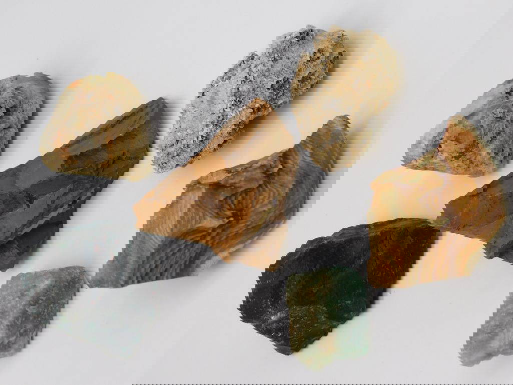 Mixed Lot Rock Stone Lapidary Specimen Auction