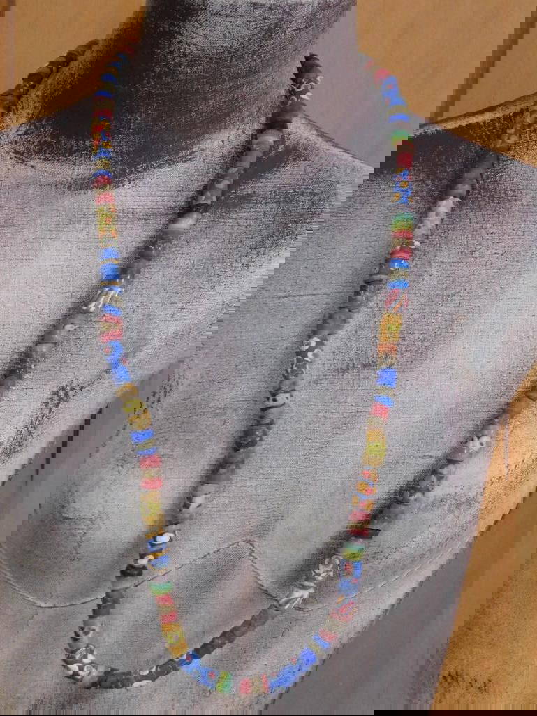 African Trade Beads Rock Stone Lapidary Specimen Auction