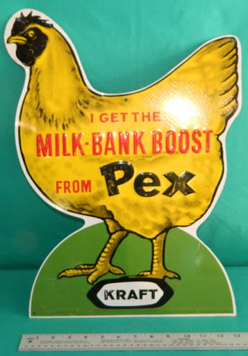 Pex Chicken Advertising Sign