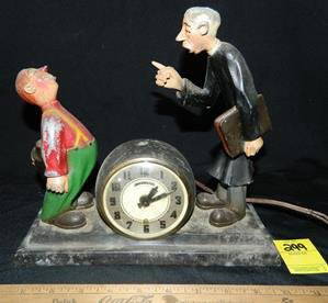 Preacher And Drunkard Clock