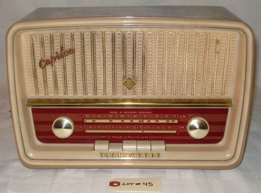 vintage Telefunken radio (Caprice)