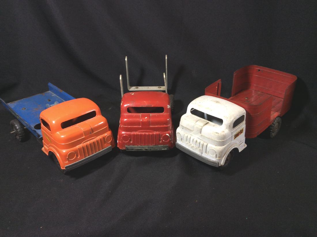 (3) Structo Toys Haulers