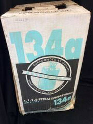 Automotive Refrigerant 134a, New Cylinder