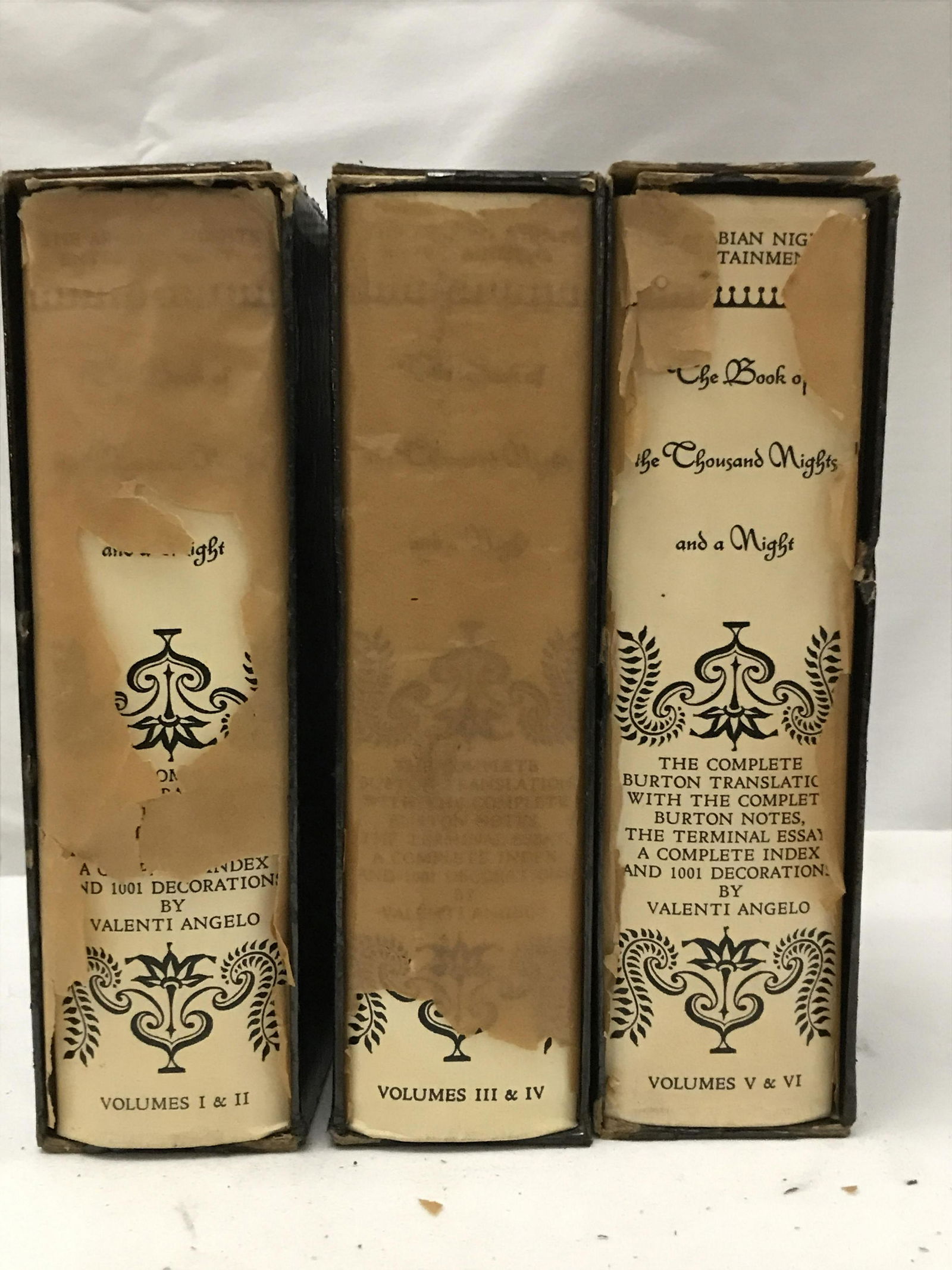 Valenti Angelo Volumes 1 6 Original Sleeves And Wax