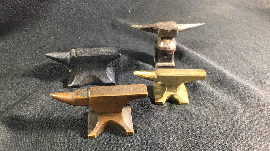 Vintage Brass and cast iron jeweler anvils . - Jun 14, 2022 | The Lodge ...