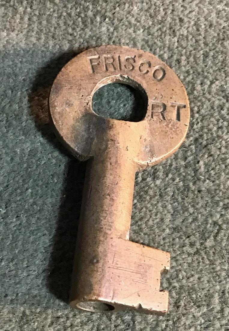 Vintage Frisco Railroad Key