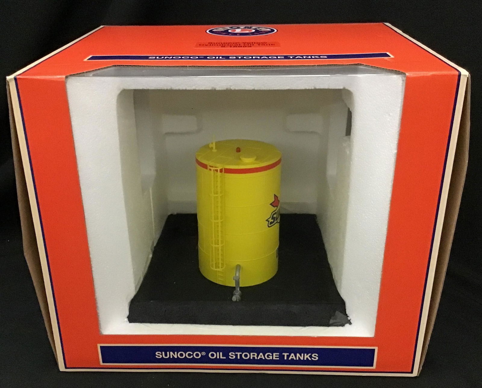 Lionel O Scale Sunoco Oil Storage Tanks Yellow 6 16852 New In Box