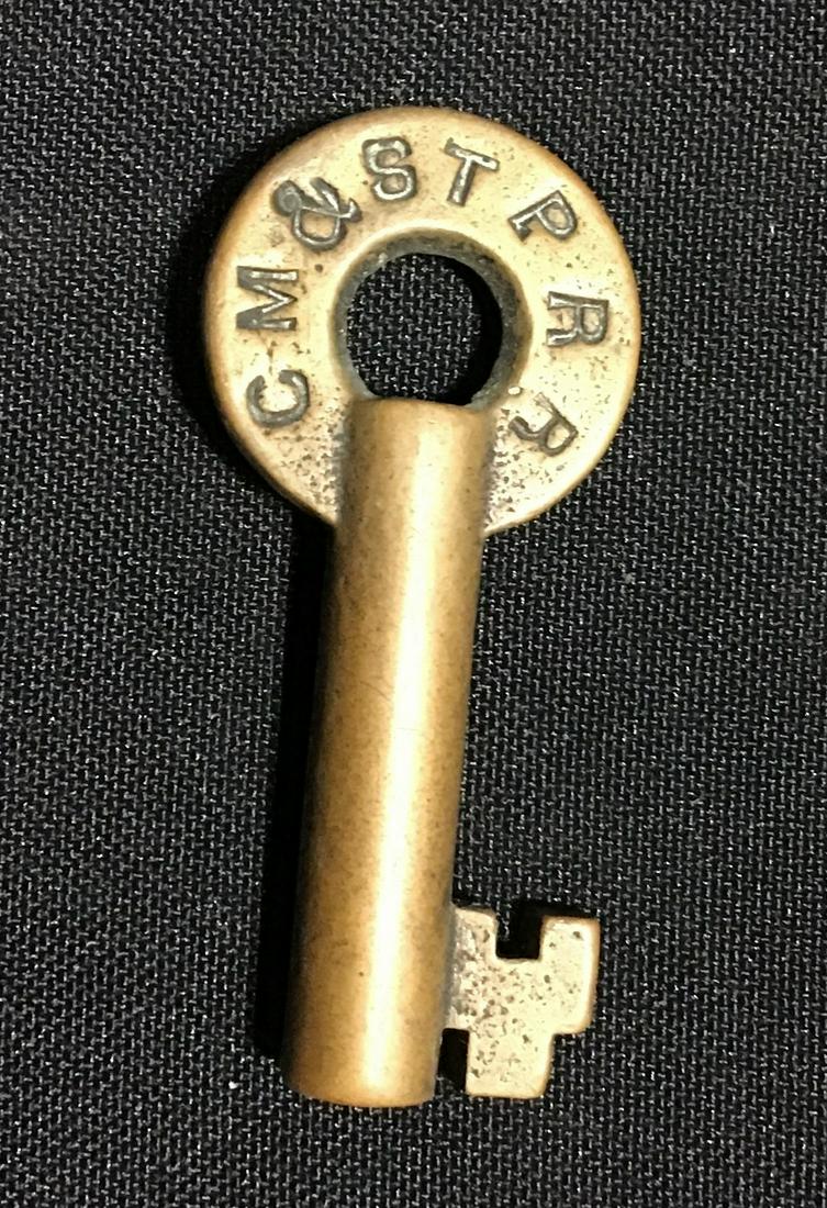 Chicago Milwaukee & St. Paul Railroad Key