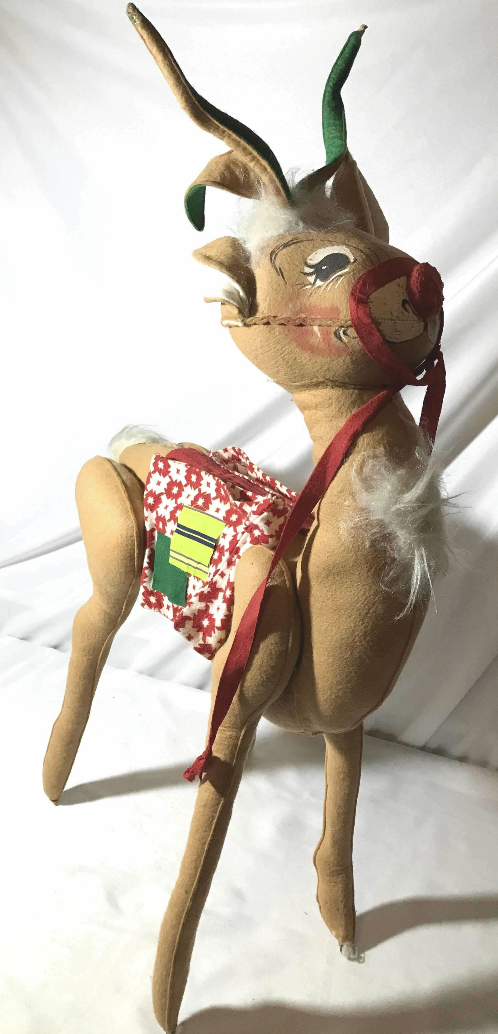 Vintage Rudolph Annalee Doll