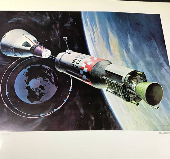 Bell aerospace prototype, capsule rocket picture (#0231) on Mar 14 ...