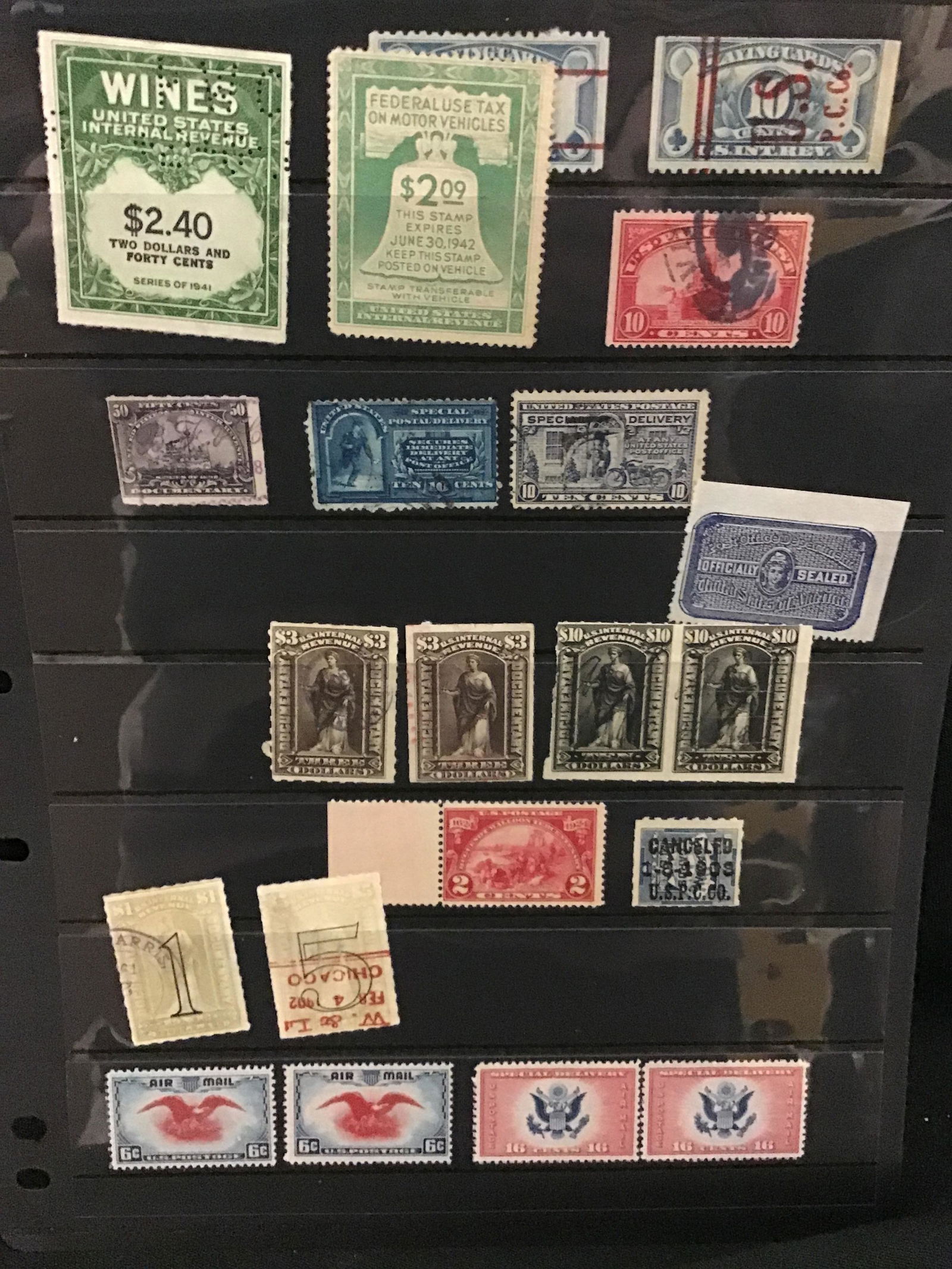 Vintage Assorted Stamp Collection
