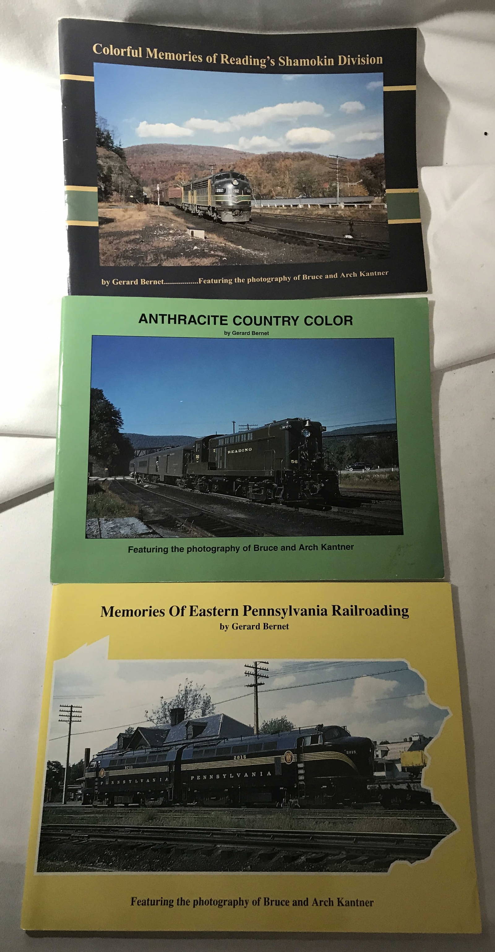 3 Great Railroading Box W/ Fantastic Color Photos Auction