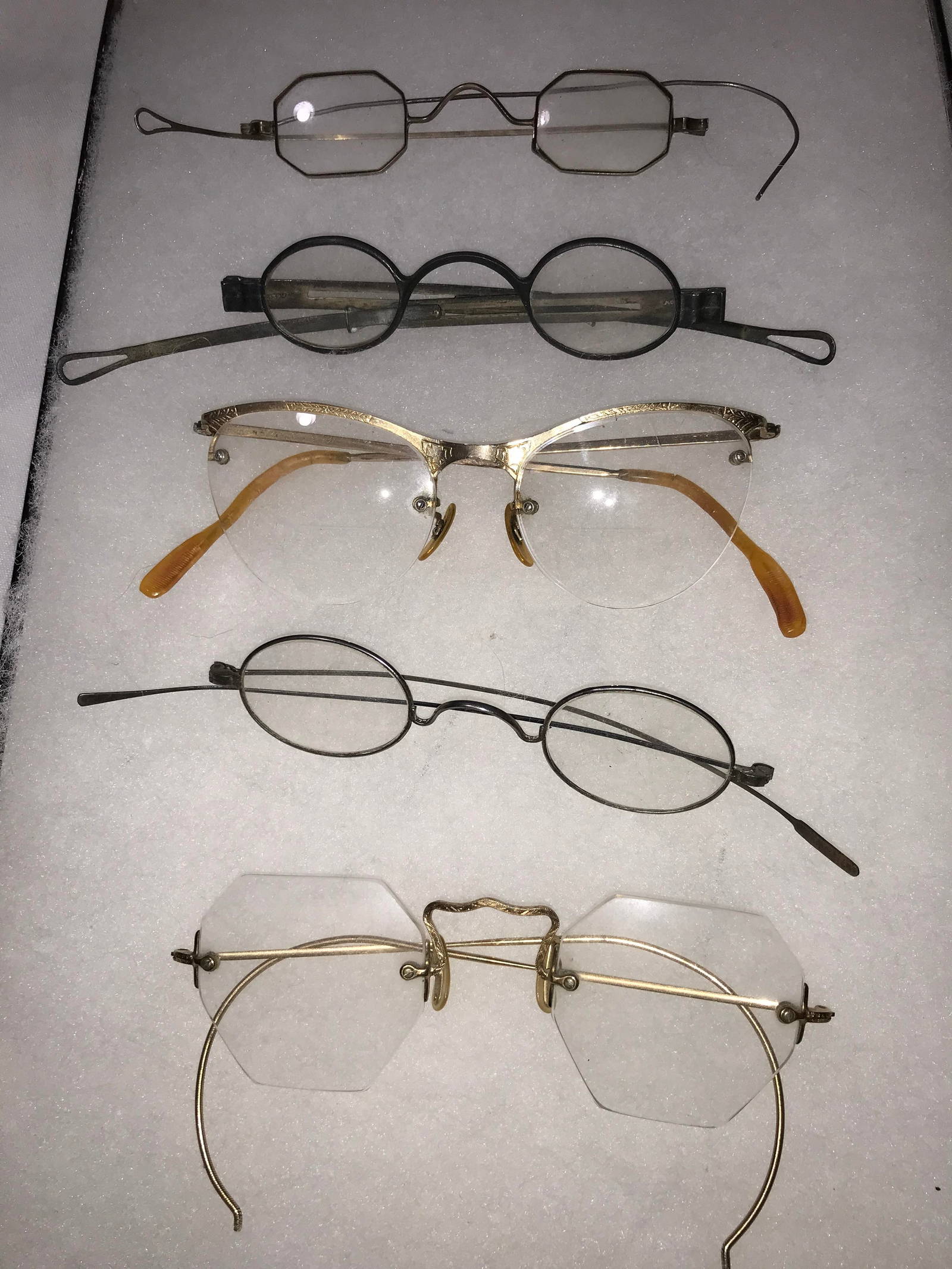 Vintage Eyeglasses Collection (5) Auction