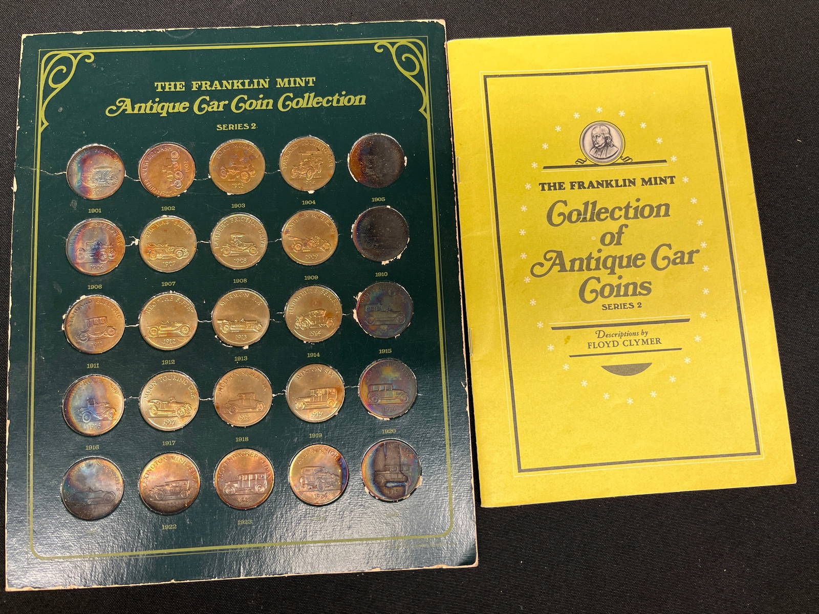 Franklin Mint Antique Car Coin Collection Auction
