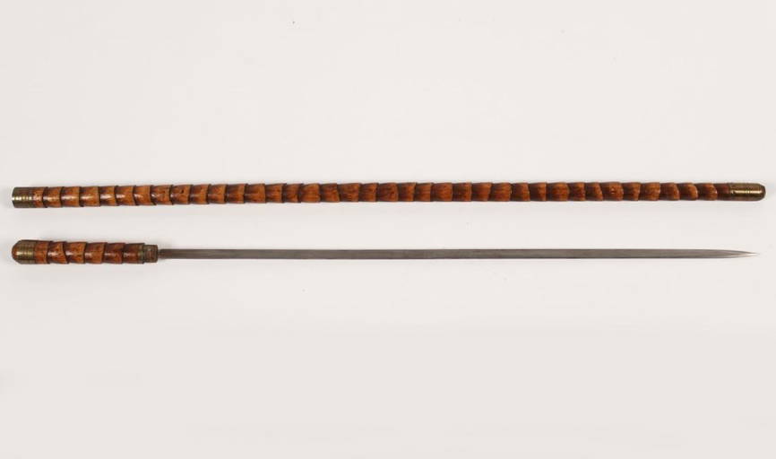 Wooden Cane Sword