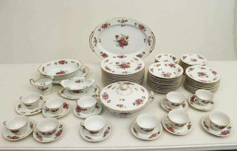 100+ Pcs. Of "occupied Japan" Sango Pango Pattern