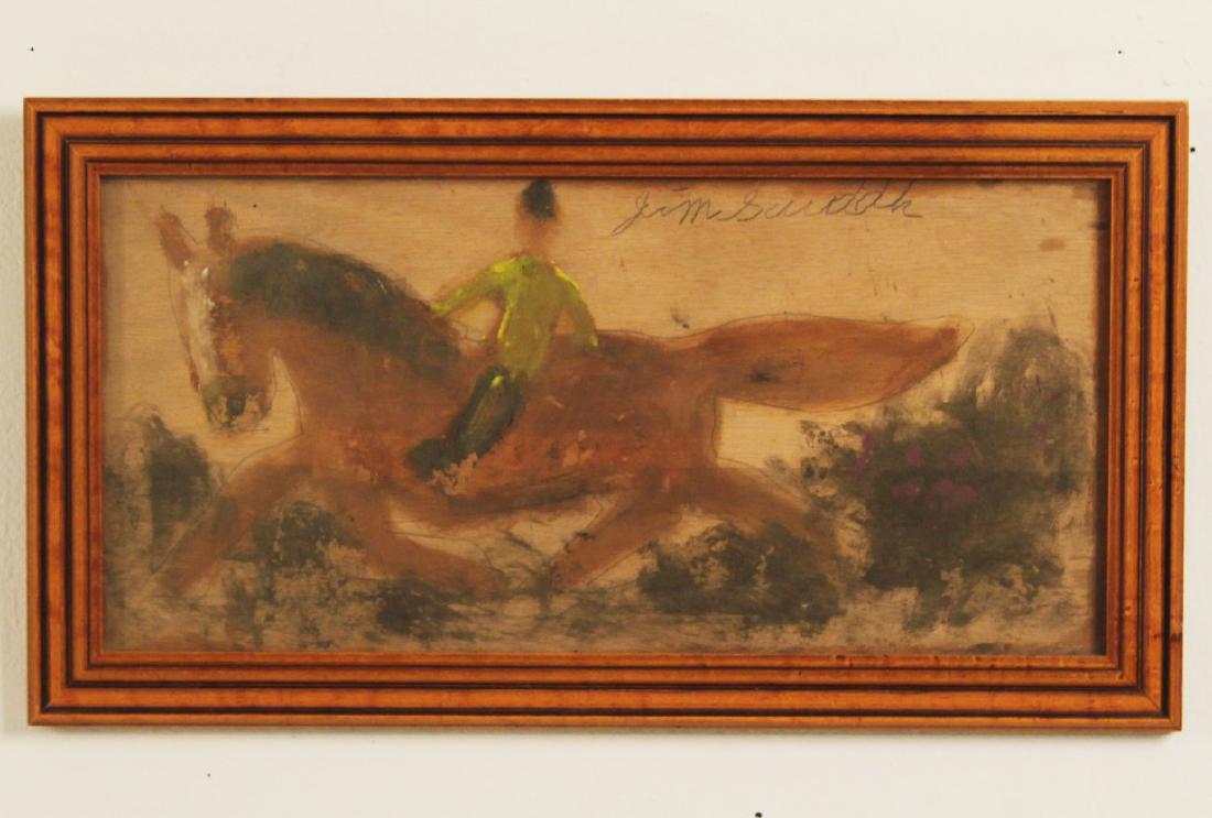 JIMMY LEE SUDDUTH, FOLK ART PAINTING
