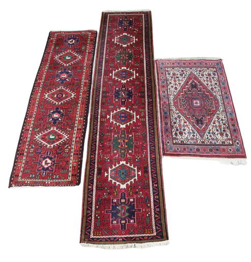 3 Handmade Persian Rugs