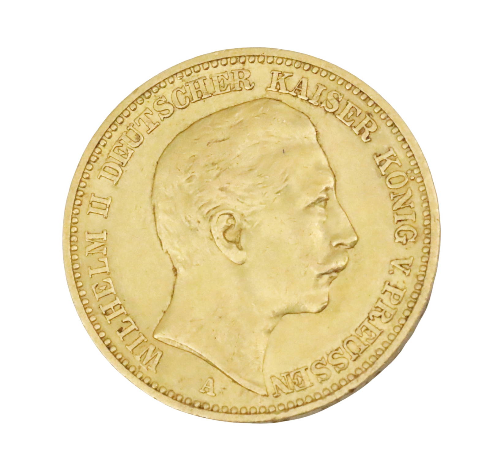 1891 Gem Proof German States Prussia Gold Coin Auction