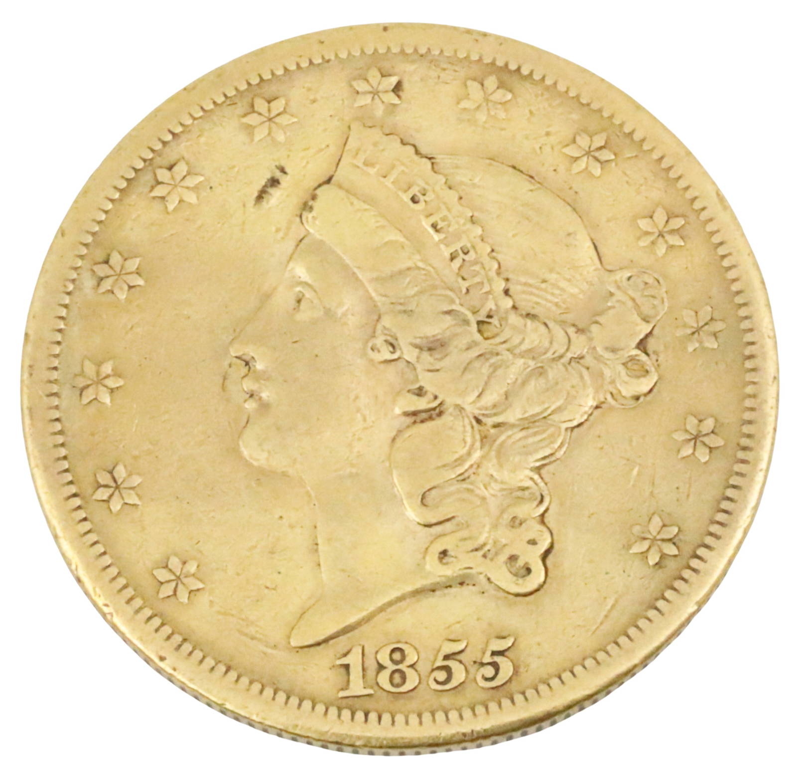 1885-s Vf/xf $20 Liberty Head Gold Coin Auction