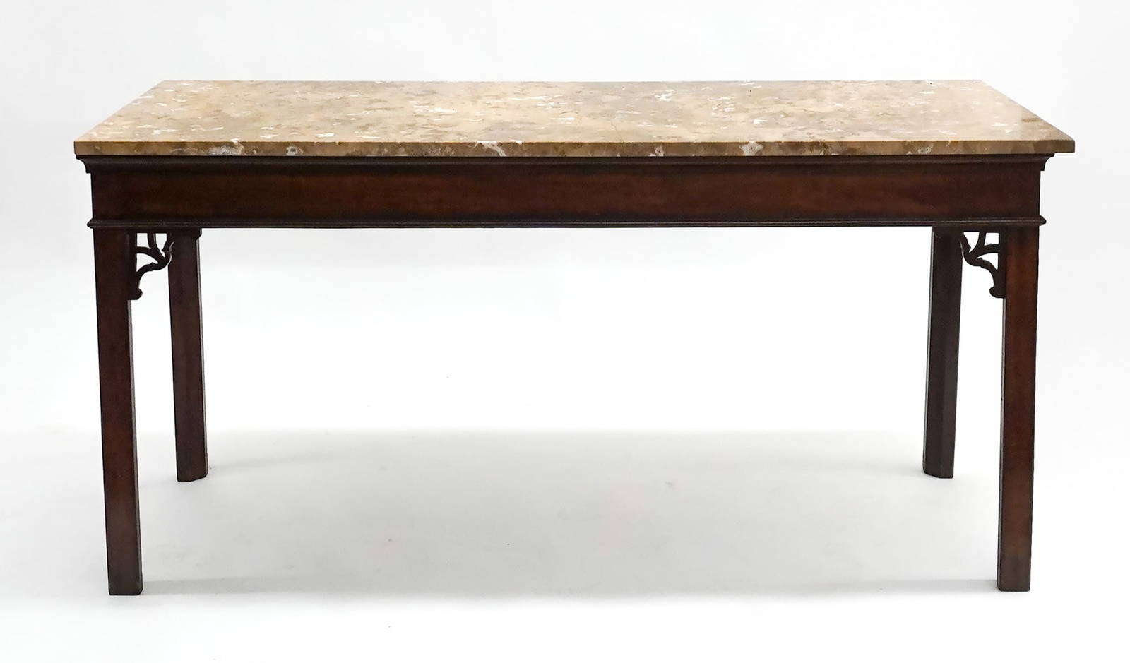 George Iii Mahogany And Oak Marble Top Serving Table, First Quarter 19th Century - Jun 06, 2025 ...