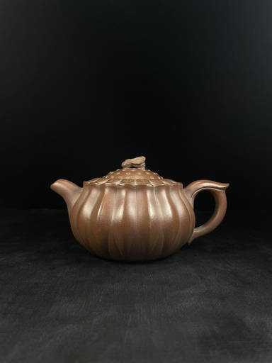 Zisha Lotus Teapot By Feng Guiling