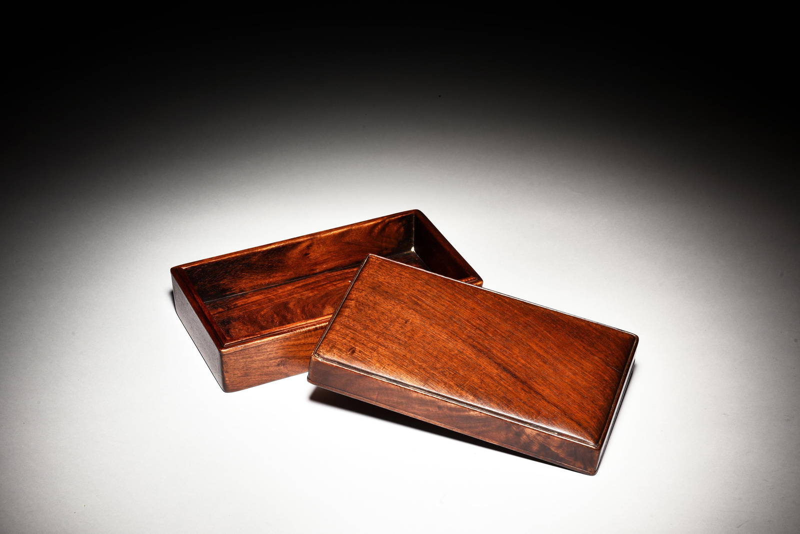 Huanghuali Wood Rectangular Box With Cover Auction